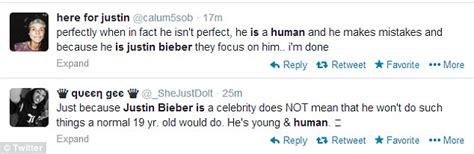 Justin Bieber S Arrest Has Twitter Users Poking Fun At Singer Daily Mail Online