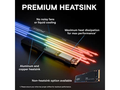 Crucial T Tb Pcie Gen Nvme M Ssd With Heatsink Up To Mb S Game Ready Internal