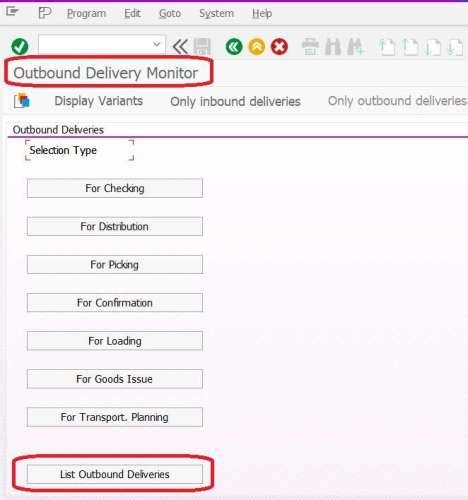 Create Outbound Delivery In Sap Sd Sapboostcom