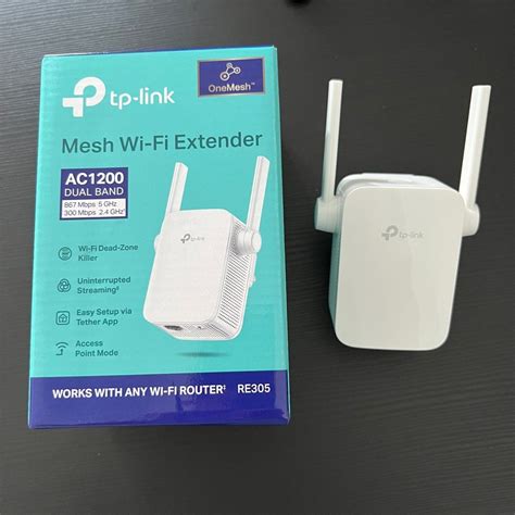 Tp Link Mesh Wifi Extender Computers Tech Parts Accessories Networking On Carousell