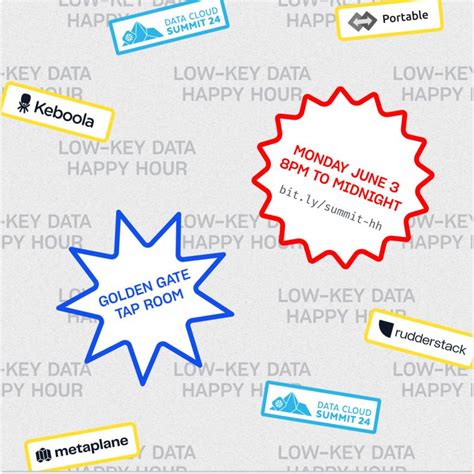 Rudderstack On Linkedin 😄 We Cant Wait For The Low Key Data Happy Hour At Snowflake Summit Next