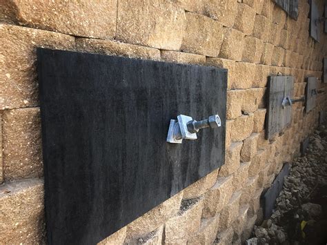 Retaining Wall Tie Back Design Helical Tiebacks What They Cost And How
