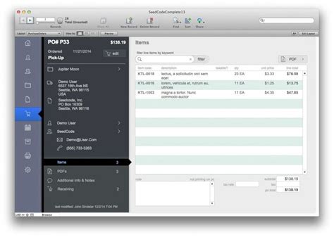 Filemaker Pro Template Of Purchase Order Fadfusion