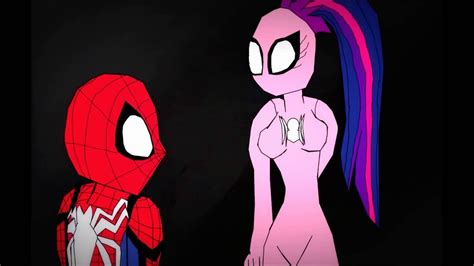 Spider Man And Pink Spider Girl S Kiss YouTube