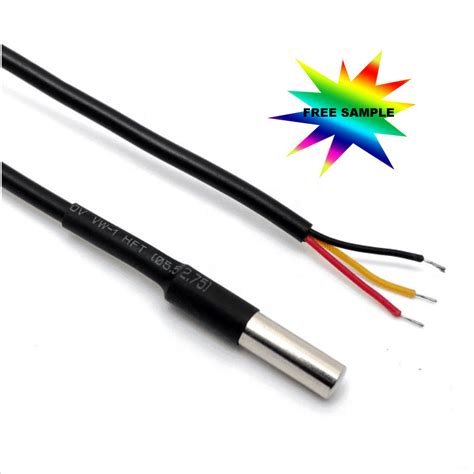 Focusens 3 5 Jack Ds18b20 Temperature Sensor Iot Sensores Industriales Ds18b20 Chip Temperature