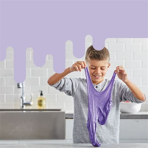 Follow These Step By Step Instructions And Learn How To Make Your Own Slime Colored Glitter