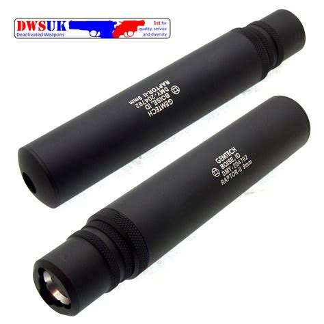 Dummy Mp5 Gemtech Raptor Suppressor Dwsuk