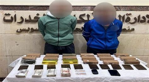 القبض على 4 عناصر إجرامية بحوزتهم 20 كيلو حشيش بقنا والسويس موقع