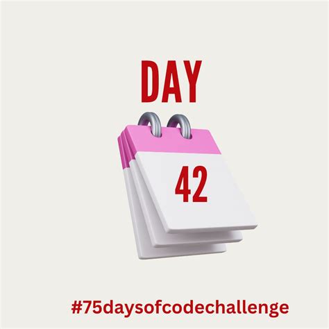 Nandini Chopkar On Linkedin 75daysofcodechallenge