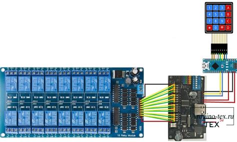 Управление 16 реле с компьютера