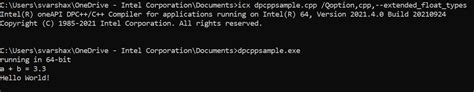 Re Quad Type Compile Issue With Intel C Intel Community