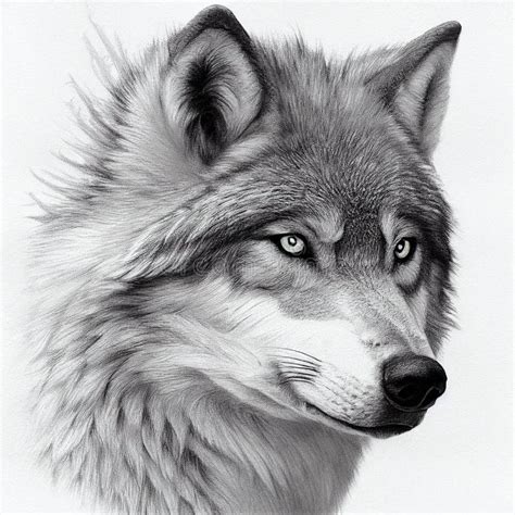 Wolf Drawings In Pencil Capture The Wild