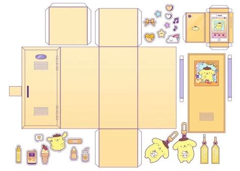 Sub 🌈산리오 랜덤박스 언박싱 🌈 🍰무료 도안공유🍰 종이구관 그리는법 쉬운 만들기 페이퍼 크래프트 미니어쳐 종이인형 옷입히기 Ideias Para Casa De