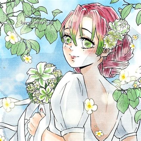 Mitsuri Icon Esbo Os Bonitos Cones Fofos Personagens De Anime