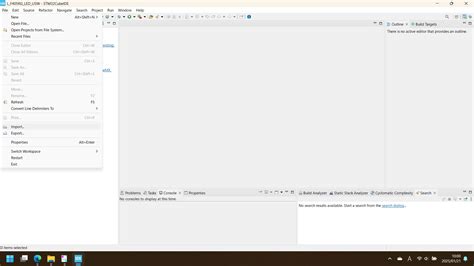 既存のプロジェクトを開く方法