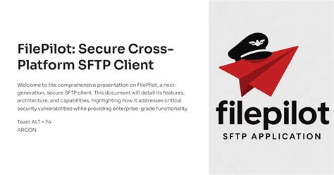 Filepilot Secure Cross Platform Sftp Client