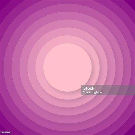 원과 보라색 그라데이션이 있는 추상적인 디자인 트렌디한 배경 보라색 배경에 대한 스톡 벡터 아트 및 기타 이미지 보라색 배경 0명 3차원 형태 Istock