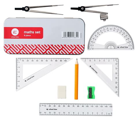 School Time Maths Set 9 Piece Skybridge Global