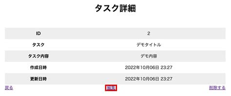 Laravel初心者向けチュートリアル。todoアプリ③タスクの編集と削除 Vueは友達