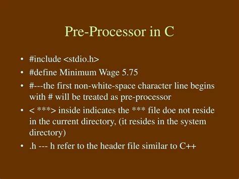 Ppt Mastering C Programming History Examples And Debugging