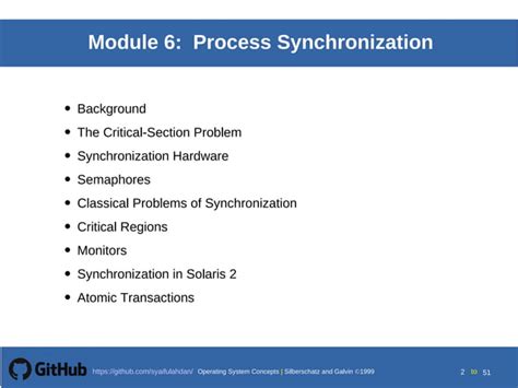 Operating System Ch6 Process Synchronization Ppt