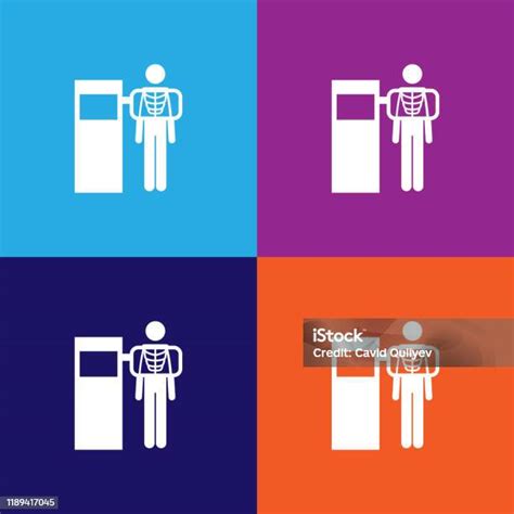 환자는 엑스레이 아이콘을 겪습니다 병원 아이콘에 있는 환자의 요소입니다 웹 사이트 웹 디자인에 대한 기호 컬렉션 아이콘 표지판 개요 24에 대한 스톡 벡터 아트 및 기타