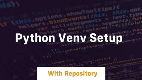 Python Venv Setup Youtube