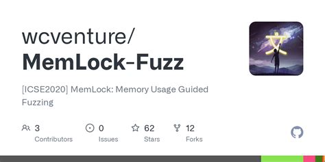 github wcventure memlock fuzz [icse2020] memlock memory usage guided fuzzing