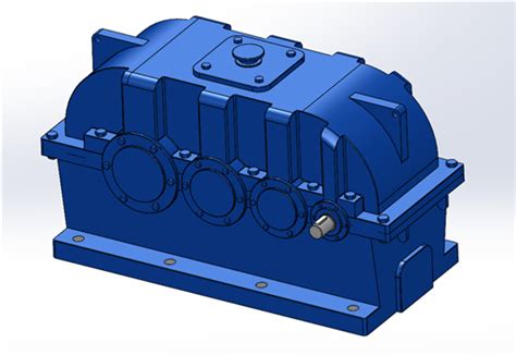 ZSY型硬齿面圆柱齿轮减速器 ZSY160 40 I3D模型下载 三维模型 SolidWorksSTEP模型 制造云 产品模型