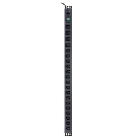 Metered 20 Port Vertical Pdu16 Iec C13 Output 4 Iec C19 Output
