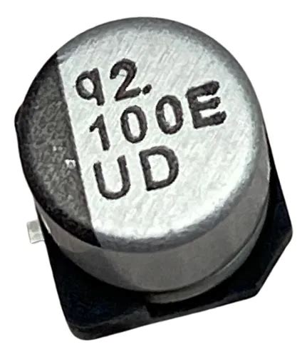 100 Pçs Capacitor Eletrolitico Smd 100uf 25v Mercadolivre