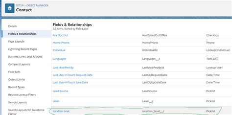 Apex Trigger Update Of Relations Fields Between Objects Salesforce