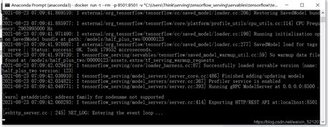 Win10 Docker Tensorflow Serving部署win10安装tensorflow Serving Csdn博客
