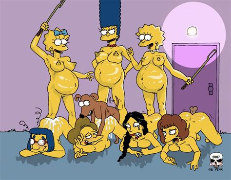 Post 112808 Ednakrabappel Lisasimpson Luannvanhouten Maggie