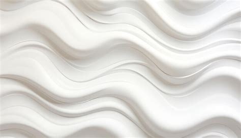 Premium Photo Seamless White Wave Texture Pattern Background In
