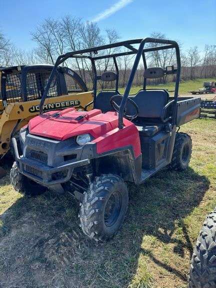 2009 Polaris Ranger Xp Odometer Shows 6214hrs No Title Kaufman