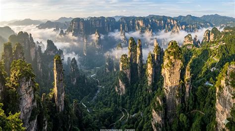 Zhangjiajie National Forest Park Gravity‑defying Wonders Of China