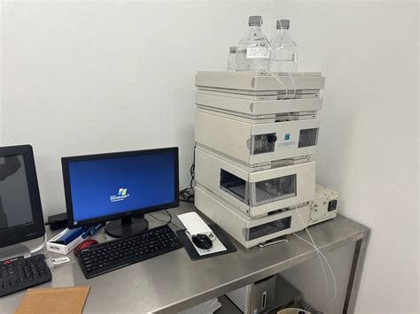 Agilent 1100 HPLC System W Restek Raptor Columns Currently Set Up For Cannabinoid Analysis
