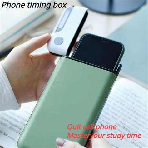 Portable Phone Timer Lock Box Self Control Timer Locker For Smart Mobile Phone Addiction