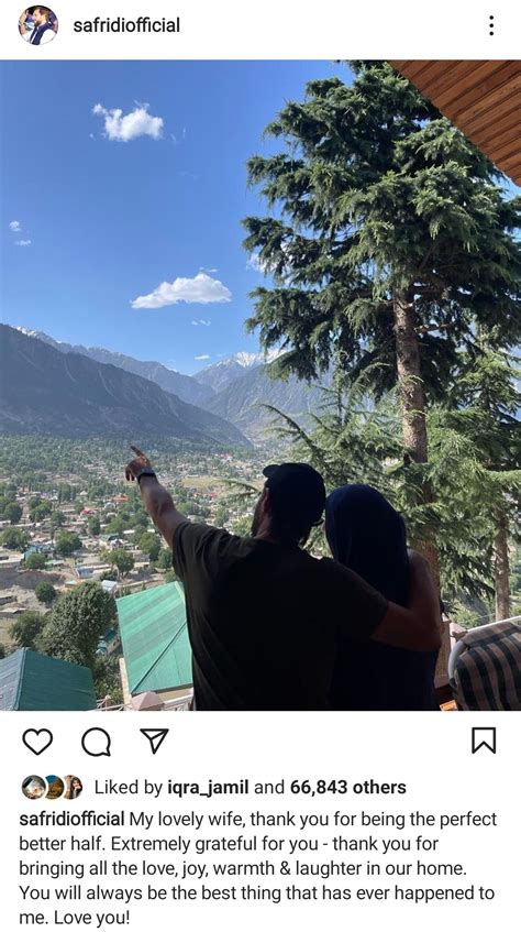 shahid afridi s loved up note for his wife on anniversary reviewit pk