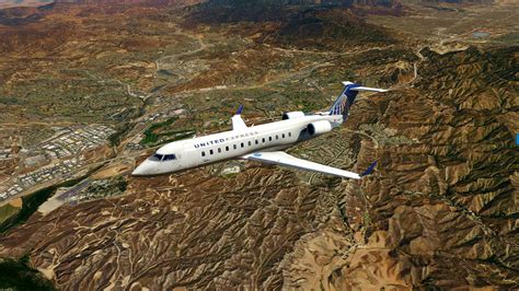 Loving The CRJ R Flightsim