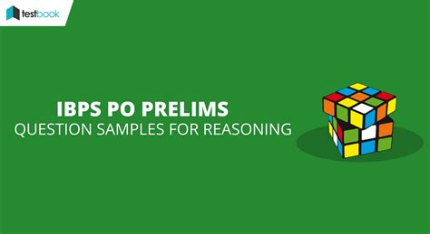 IBPS PO Prelims Question Samples For Reasoning With Answers