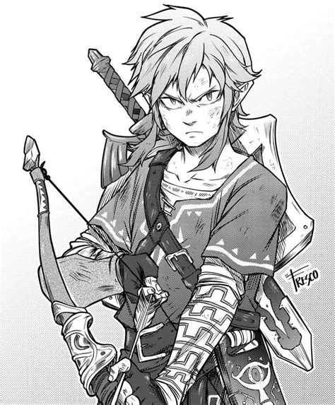 Link BOTW By TheFresco Link Botw Deviantart Best Games