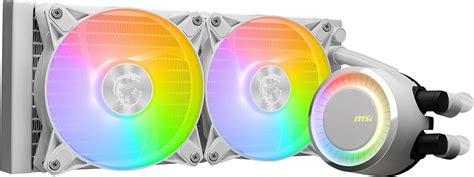 Msi Mag Coreliquid E Liquid Cpu Cooler Mm Radiator X Fans Rpm Pump Speed