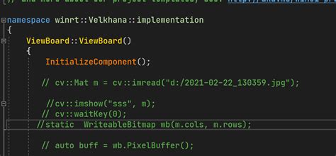 Error Convert Cvmat To Writeablebitmap In Desktop Application Cwinrt · Issue 4286