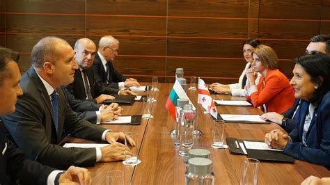 България и Грузия ще работят за увеличаване на свързаността икономическия обмен и туризма в