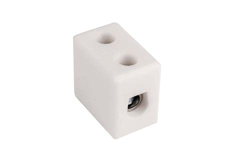 Porcelain Terminal Block 10 Mm² 1 Track Simet Porcelain Terminal Block 10 Mm² 1 Track Simet