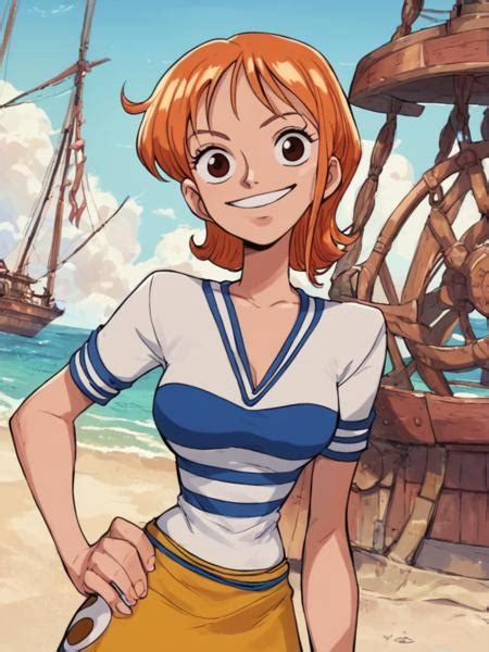 Nami Pre Timeskip One Piece ｜ai Art Model And Lora Pixai