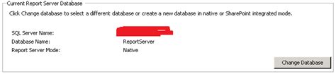 Sql Server Reporting Services Database Was Native Now Its Unknown Database Administrators