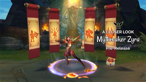 Mythmaker Zyra Epic Skin Pre Release Youtube
